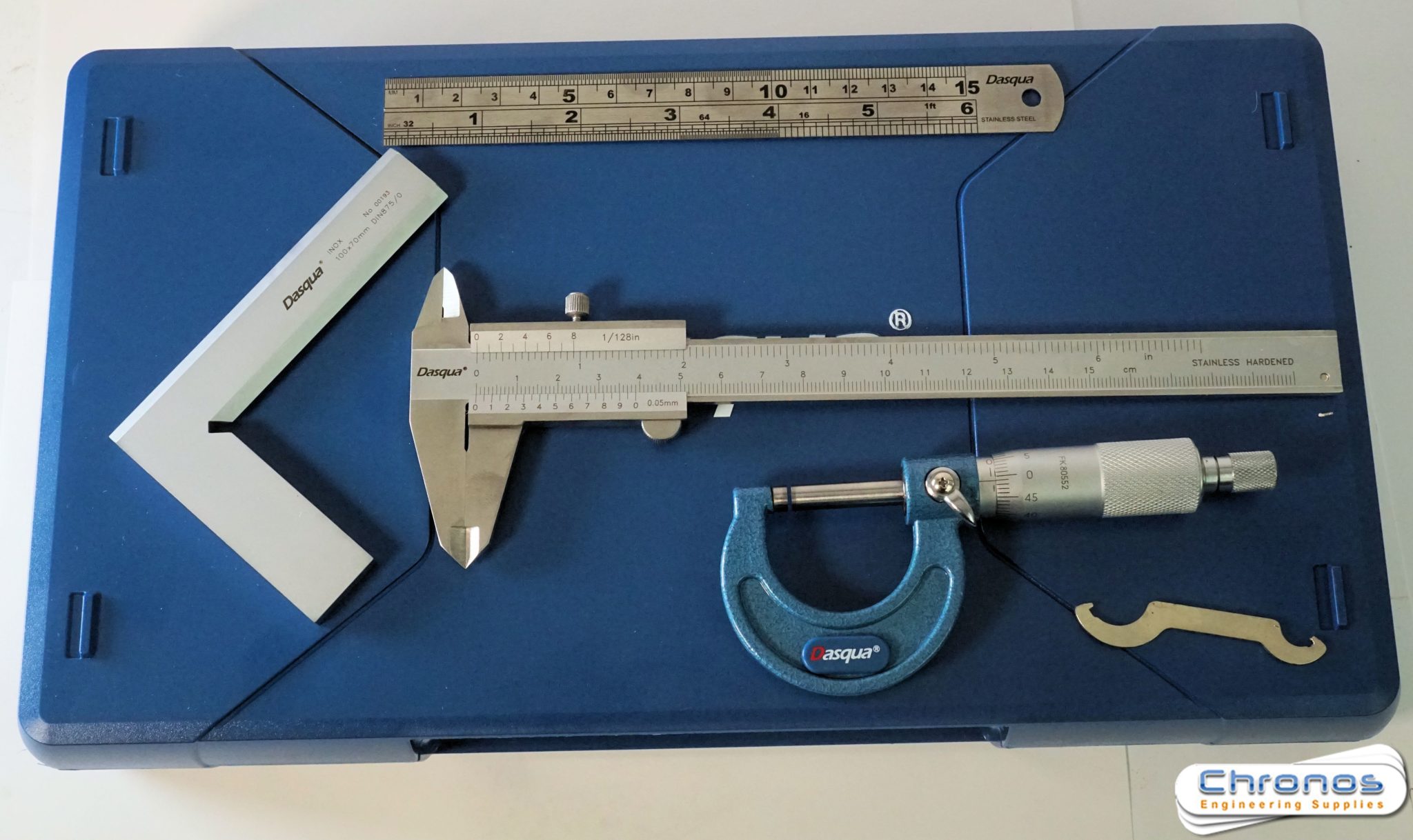 Dasqua 4pc General Purpose Precision Measuring Set - Dasqua Tools (Chronos)