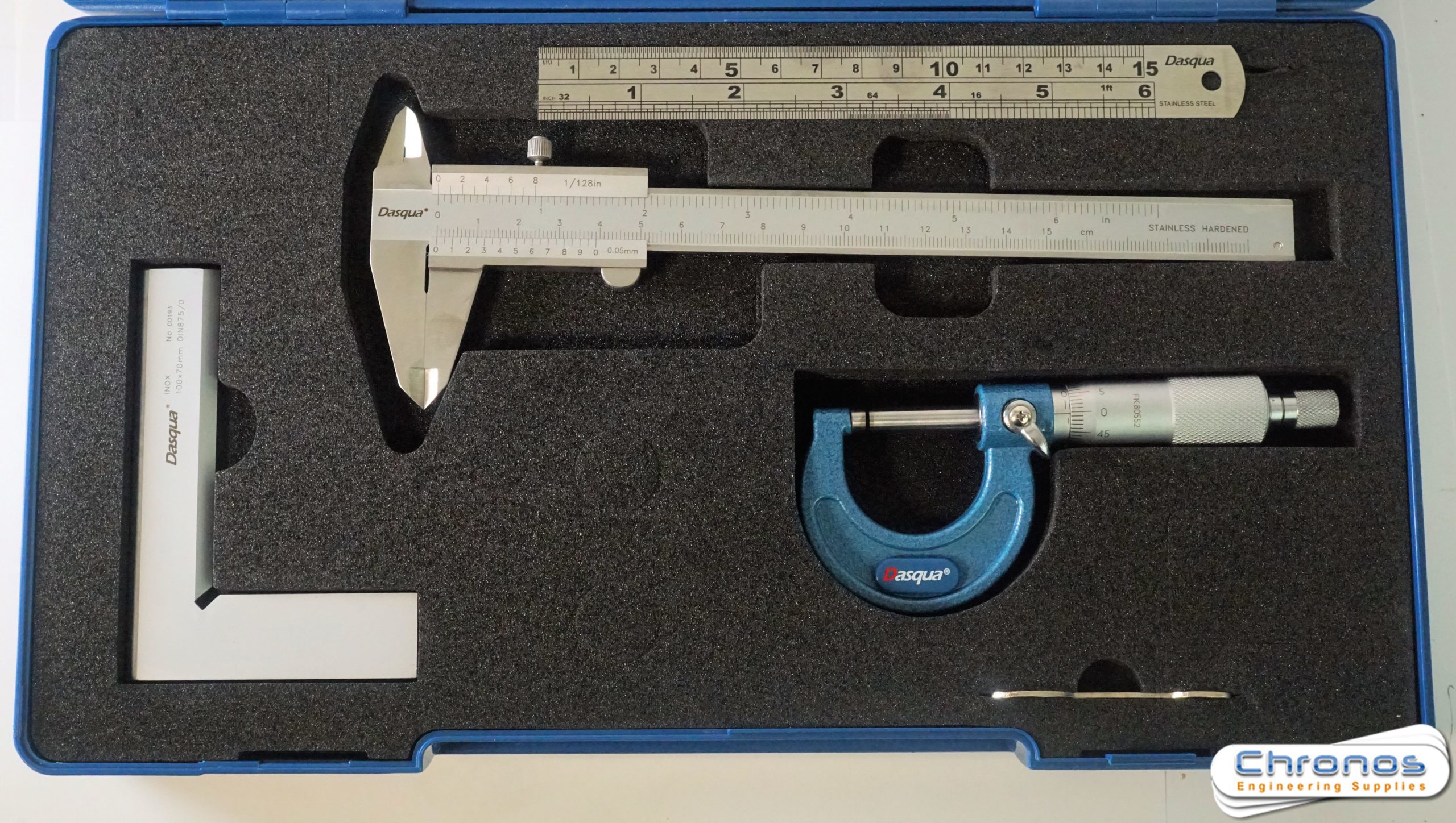 Dasqua 4pc General Purpose Precision Measuring Set - Dasqua Tools (Chronos)