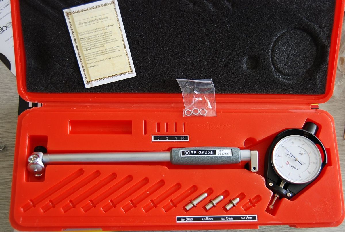 Dasqua Precision Dial Bore Gauge 35 - 50 mm