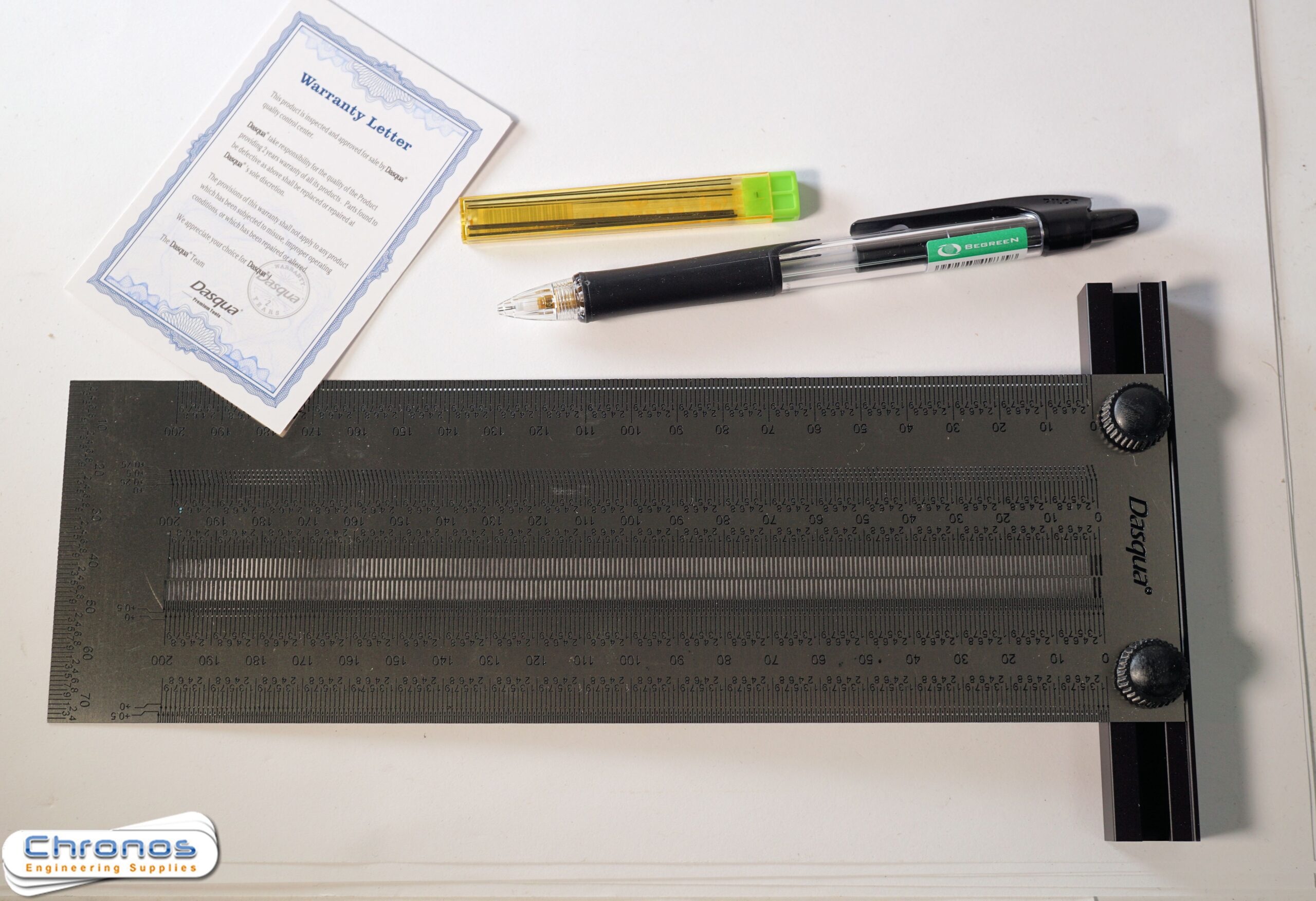 Dasqua Black-Red Plus Precision Marking T-Ruler 200 MM (8″) 1804-5776 ...