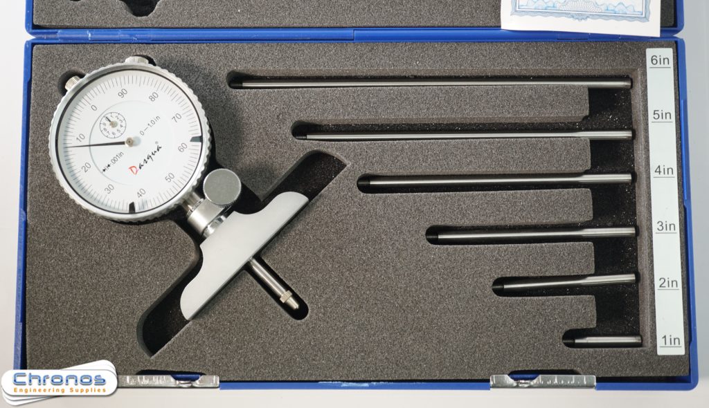 Dasqua Telescopic Bore Gauge Set 5/16 - 6"- Up to 6" Depth