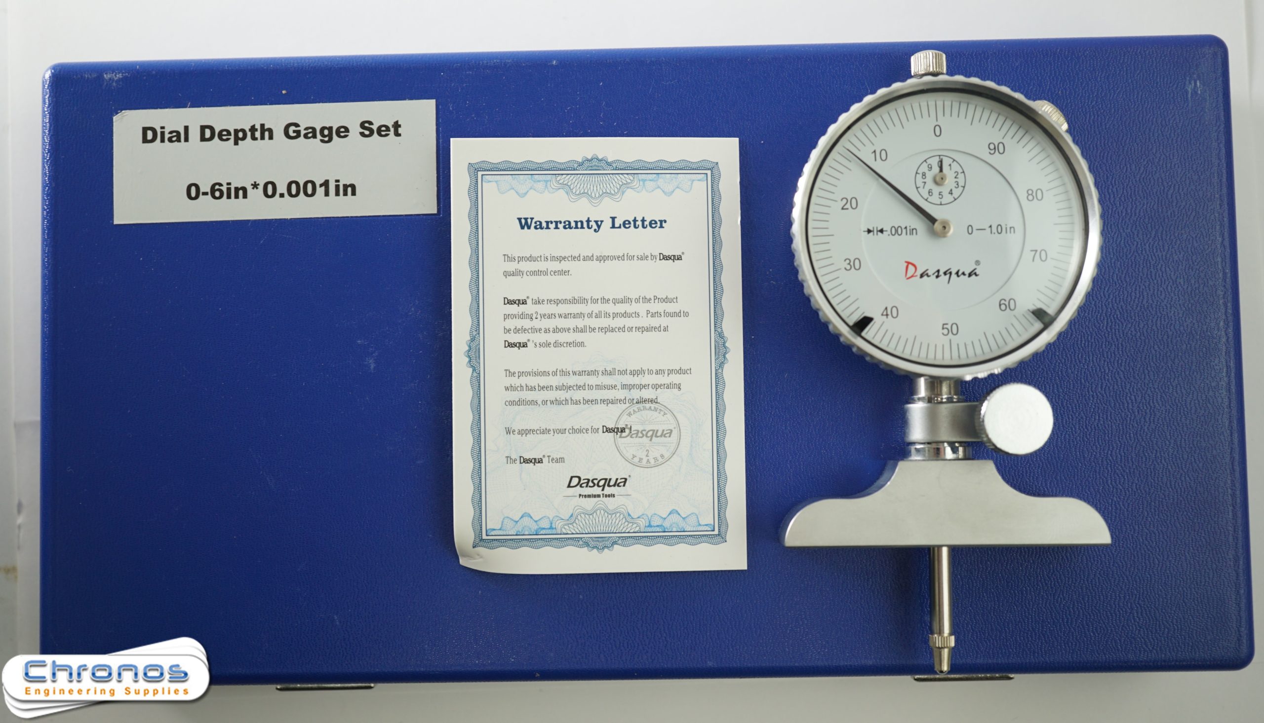 Dasqua Telescopic Bore Gauge Set 5/16 - 6"- Up to 6" Depth