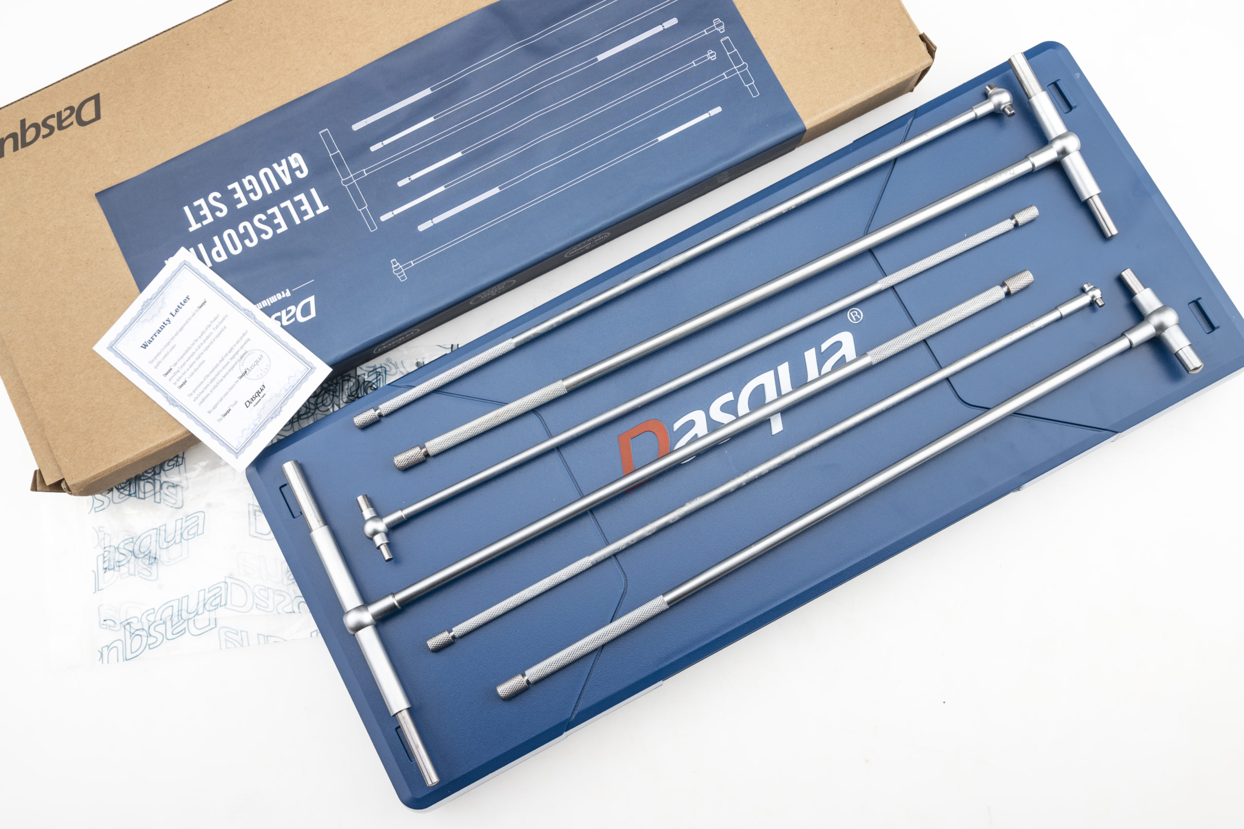 Dasqua Telescopic Bore Gauge Set 8-150 mm Long Reach