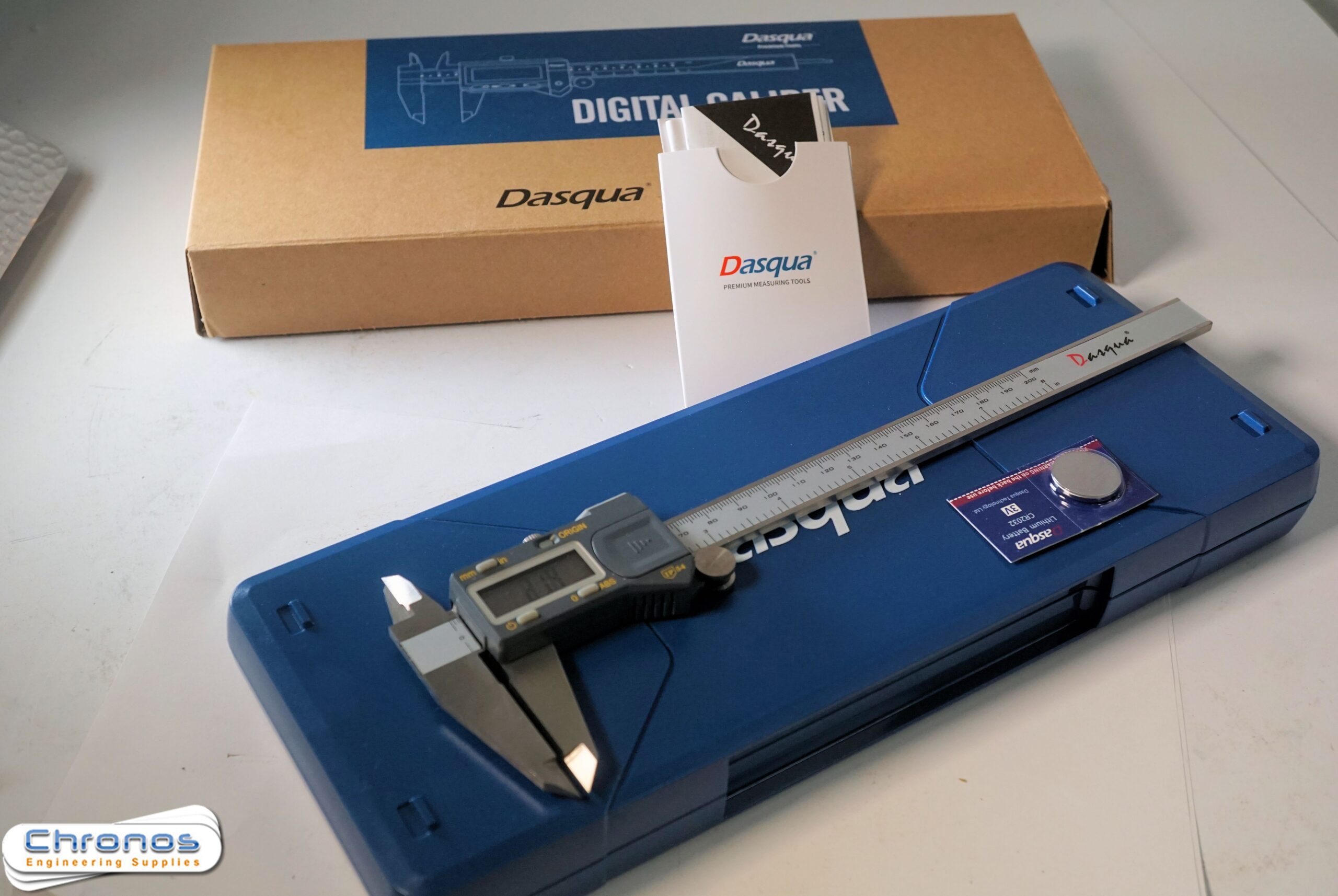 Dasqua 0-200 mm / 0-8" Absolute Digital Caliper