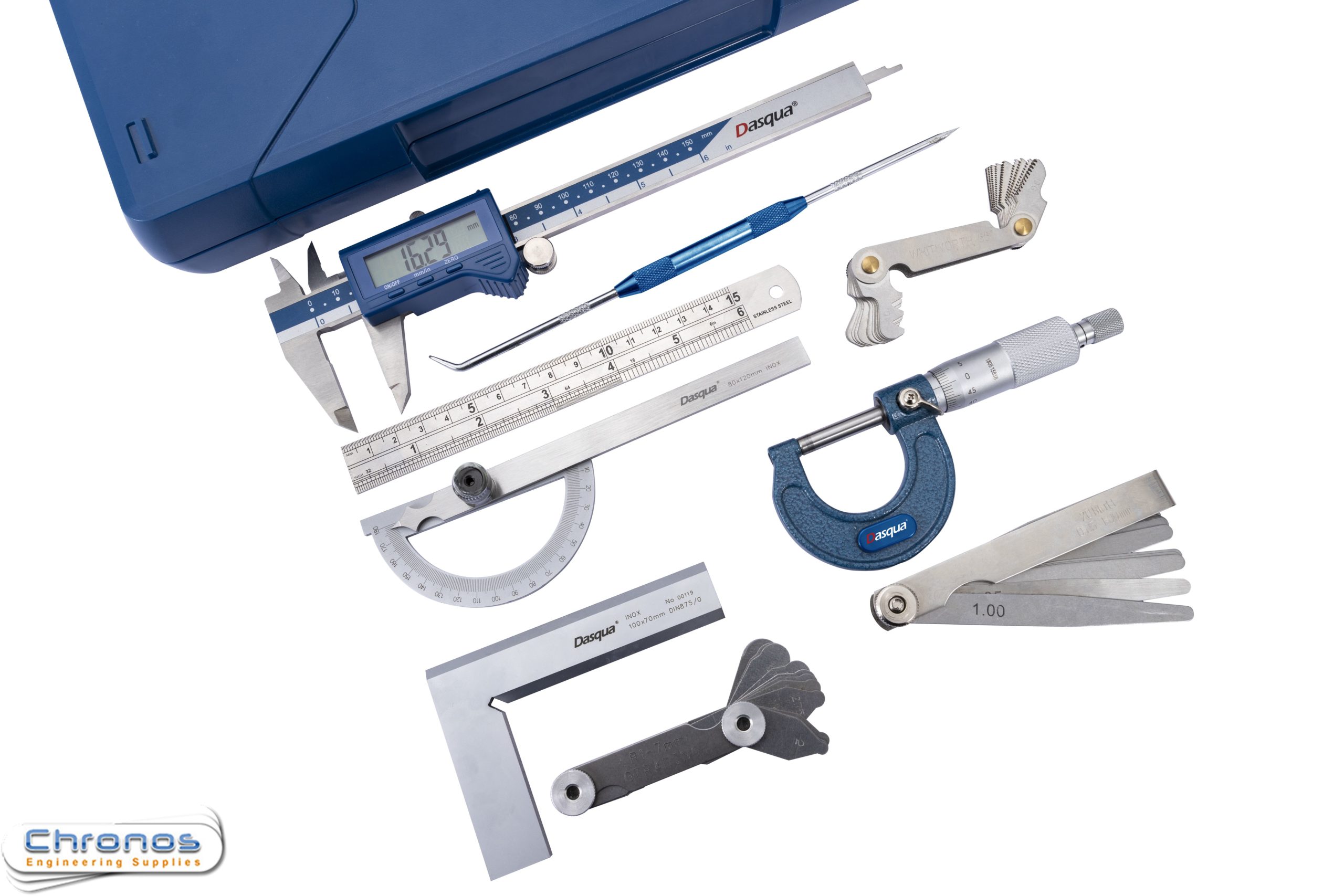 DASQUA 11pcs General Purpose Measuring Set - Dasqua Tools (Chronos)
