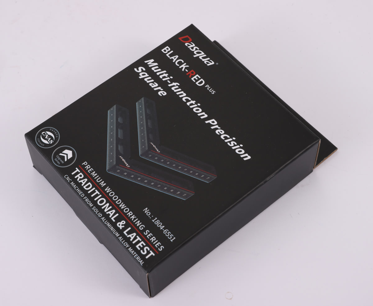 Dasqua Black-Red Plus Multi-function Precision Square-SORRY OUT OF STOCK - Dasqua Tools (Chronos)