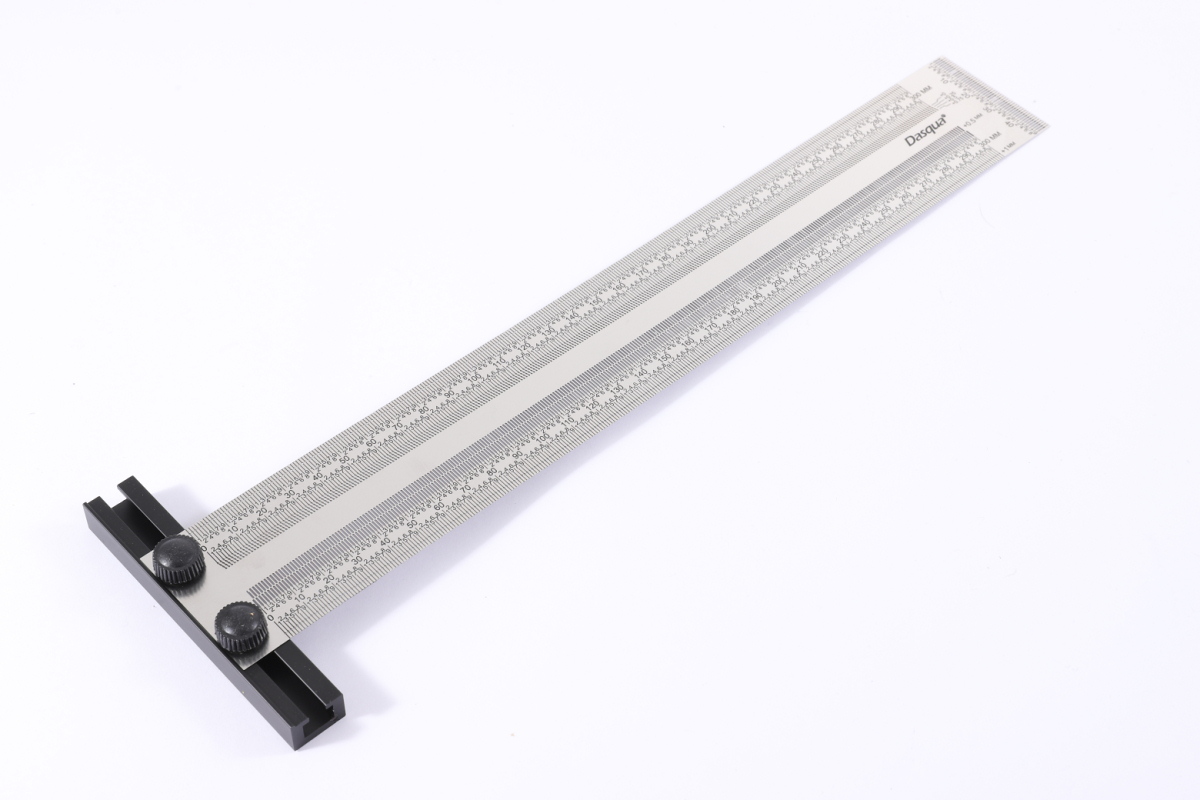 Dasqua Black-Red Plus Precision Marking T-Ruler 12" / 300 mm - Dasqua ...