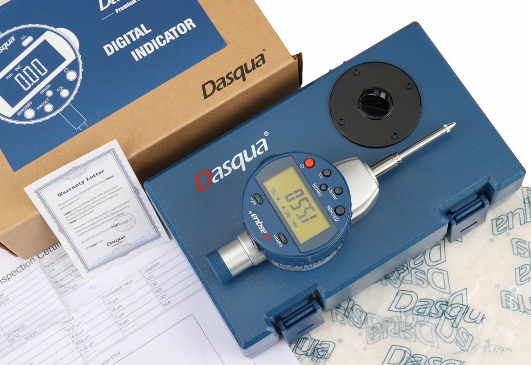 Dasqua Digital Dial Indicator and Flex Chrome Magnetic Base Set ...