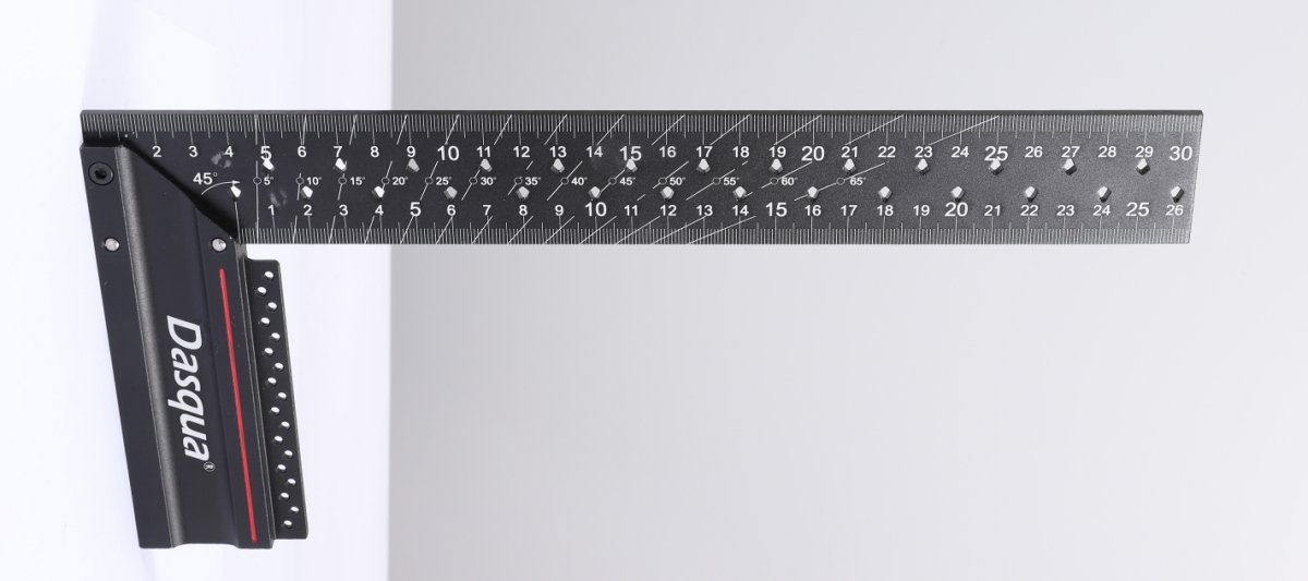 Dasqua Black-Red Plus Multi-Function Square 300 mm 1804-5223 - Dasqua ...